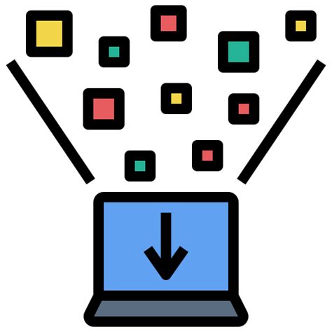 Data Free Networking Icons