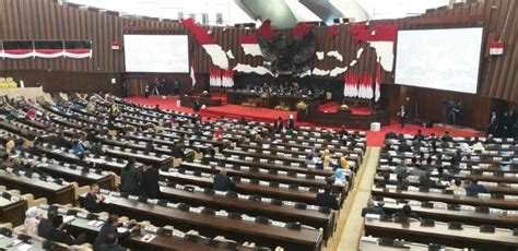 Anggota DPR DPD Dan MPR Periode 2019 2024 Dilantik Hari Ini