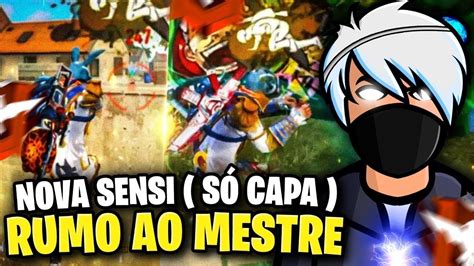 FREE FIRE AO VIVO TREINANDO A SENSI NA NOVA ATUALIZAÇÃO 40K