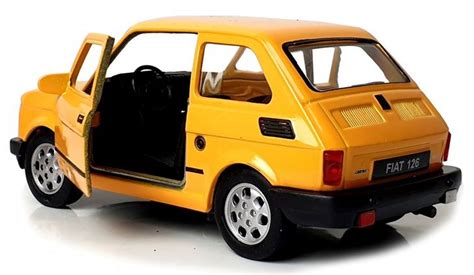 Metalowy Fiat P Maluch Samoch D Prl Auto Welly Erli Pl