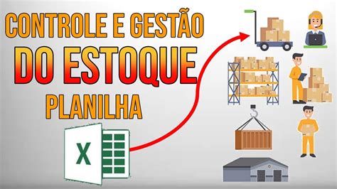 Planilha De Controle E Gest O De Estoques Em Excel Youtube