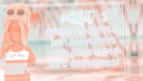 Aesthetic Tropical Summer Outfits Not Mine Blocksburg Outfit