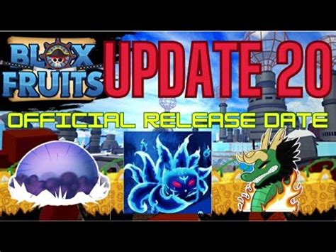 Blox Fruits Update 20 Official Release Date Confirmed YouTube