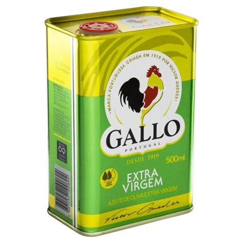 Azeite De Oliva Extravirgem Portugu S Gallo Lata Ml Super Primavera
