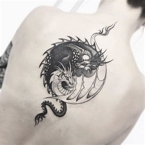 Amazing Yin Yang Tattoo Ideas That Will Blow Your Mind Dragon