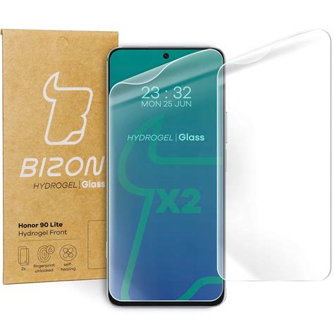 Folia hydrożelowa na ekran Bizon Glass Hydrogel Front do Honor 90 Lite