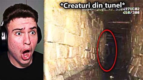 CREATURI PRINSE PE CAMERA DE FILMARE ÎN TUNEL șocant YouTube