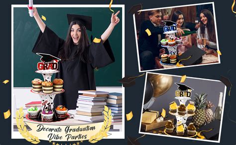 Amazon Graduation Cupcake Holder Decoration Tier Congrats Grad