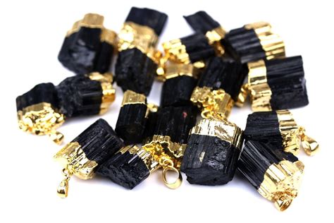 Naszyjnik Turmalin Mały złocony Modele Model2 Brazi Druse Jewelry