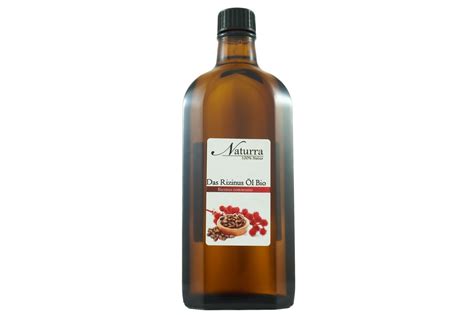 Rizinusöl Bio kaltgepresst unraffiniert Naturkosmetik Naturra