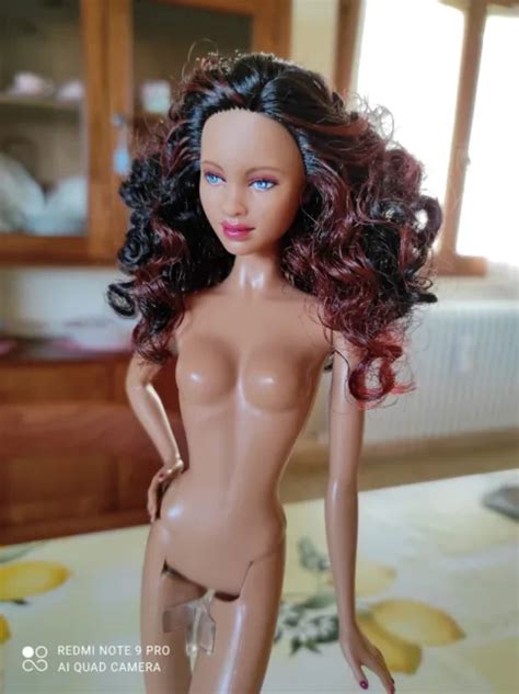 BARBIE SIS SO IN STYLE REPAINT NUDA NUDE NAKED Model Muse Doll