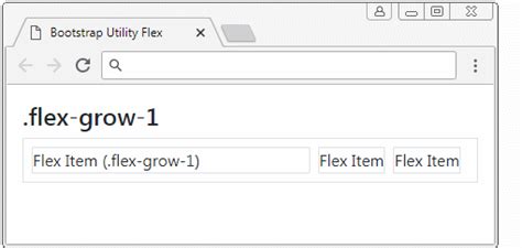 Bootstrap Flex O Planning Org