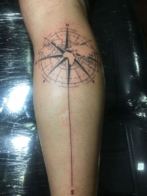 Tatuagem Rosa Dos Ventos Mapa LIBRAIN