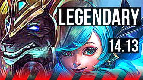 NASUS Vs GWEN TOP 13 2 3 Legendary 900 Games EUW Master 14