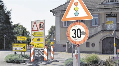 Offenburg Viele Wege führen aus Zell Welche Umleitung darf s denn nun