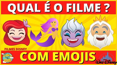 Adivinhe O Filme Da Disney Pelos Emojis Quiz Disney Youtube