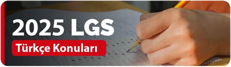 Lgs T Rk E Konular