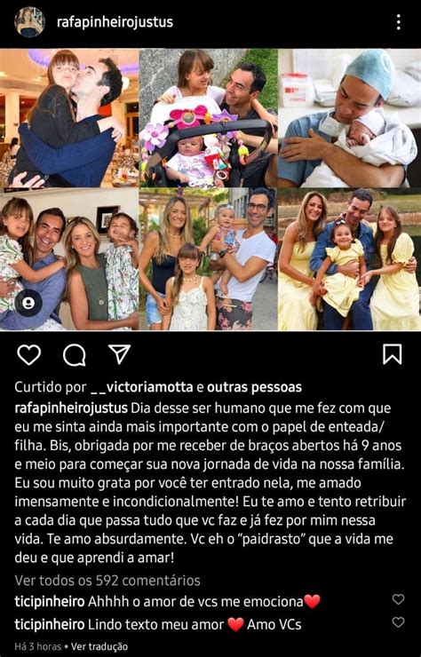 Rafa Justus manda recado para César Tralli e diz o que sente