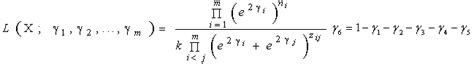 bayesian inference of log linear version of the bradley terry model for paired comparisons using