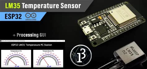 ESP32 Temperature Sensor LM35 Interfacing In Arduino IDE ESP8266