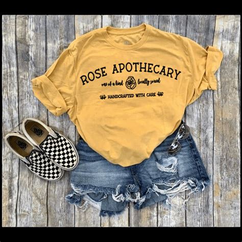 Rose Apothecary Schitt S Creek Inspired Tshirt Etsy
