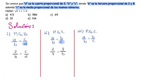 Razones Y Proporciones Problemas Resueltos 4 YouTube