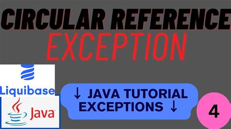 Circular Reference Exception With Liquibase Liquibase Common
