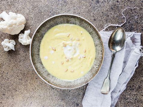 Velout De Chou Fleur Au Thermomix Recette De Velout De Chou Fleur