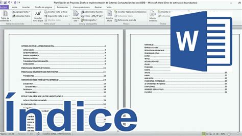 Como Hacer Un Indice En Word Automatico Printable Templates Free