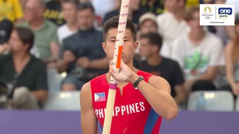 Ej Obiena Comes Up Short Finishes Fourth In Pole Vault Philsports Ph