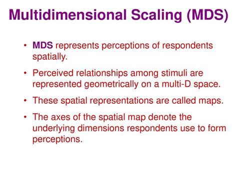 multidimensional scaling ppt download