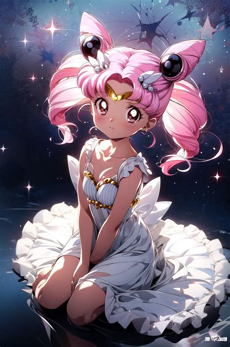 Ai Art Model Chibiusa Sailor Chibi Moon Sailor Moon Pixai