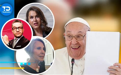 Papa Francisco Se Re Ne Con Do A Florinda Y Otros C Micos Del Mundo