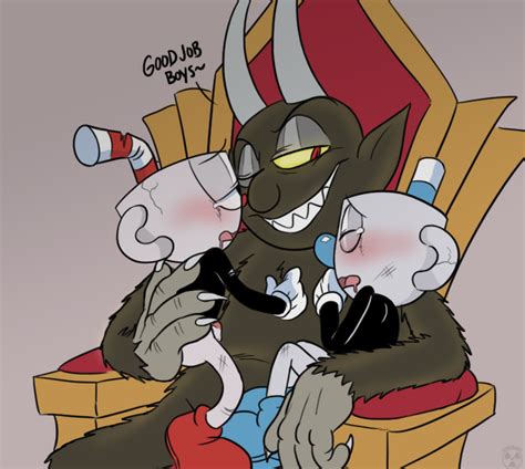 Post 3134379 Cuphead Cupheadseries Mugman Thedevil Toxic Boner