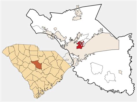 Forest Acres SC Geographic Facts Maps MapSof Net