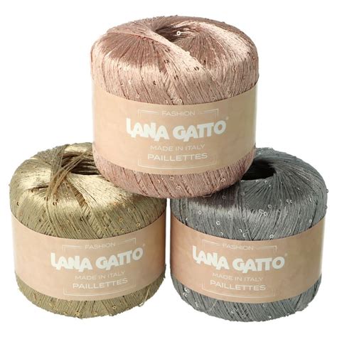 Lana Gatto Paillettes 25g 195m Noezon Cz