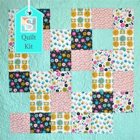 Quilt Kits For Beginners Easy Quilt Kit Beginner Quilt Kit Baby Girl