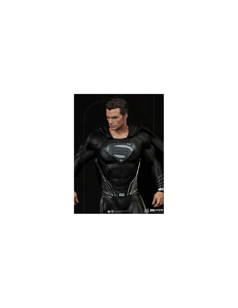 Figura Superman Traje Negro Liga De La Justicia Zack Snyder S Justice