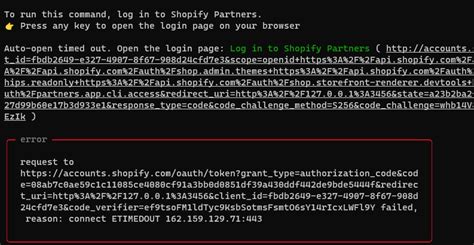 Bug Npm Run Dev Always Show Error Failed Reason Connect ETIMEDOUT