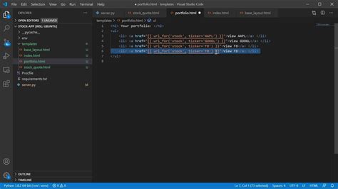 Styling Flask Jinja2 Templates With Bootstrap CSS And IF Logic