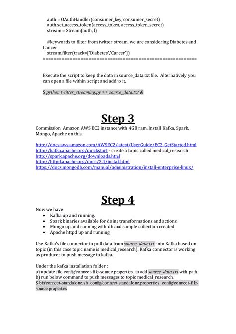 Kafka Spark Realtime Stream Processing And Analytics In Steps Pdf