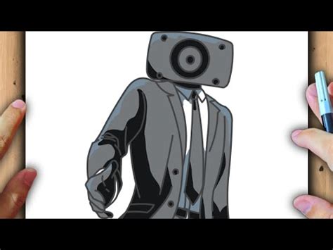 Como Desenhar O Speaker Man C Mo Dibujar A Speaker Man Skibidi