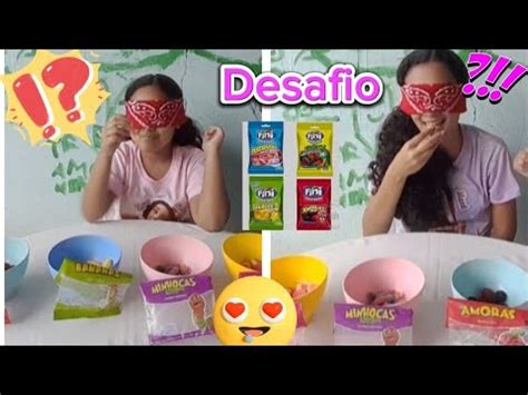 QUEM DESCOBRE O FINI PELO SABOR DESAFIO DIVERTIDO ENTRE IRMÃS BELLA