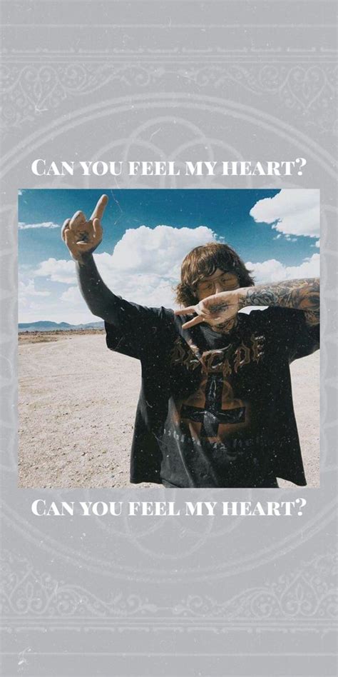 Can You Feel My Heart Lyrics Bring Me The Horizon How Are You
