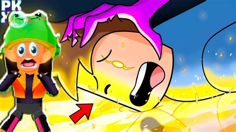 LA TRISTE HISTORIA Del RAINBOW FRIENDS DORADO En PK XD ANIMATION