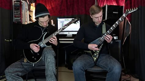 As Blood Runs Black My Fears Have Become Phobias Dual Guitar Cover