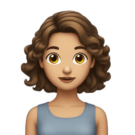 Couple Brune Brun Ai Emoji Generator