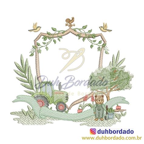 Coleção Matrizes de Bordado Molduras Completa Duh Bordado Matrizes de