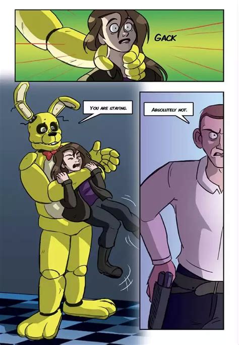 Comic Strip With An Image Of A Woman Being Hugged By A Man In A Bunny Suit