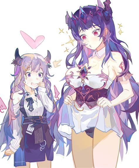 Nerissa Ravencroft Koseki Bijou Nerissa Ravencroft And Koseki Bijou